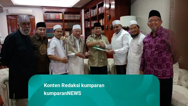 Gnpf Ulama Serahkan Rekomendasi Ijtima Ke Prabowo Dan Salim Segaf